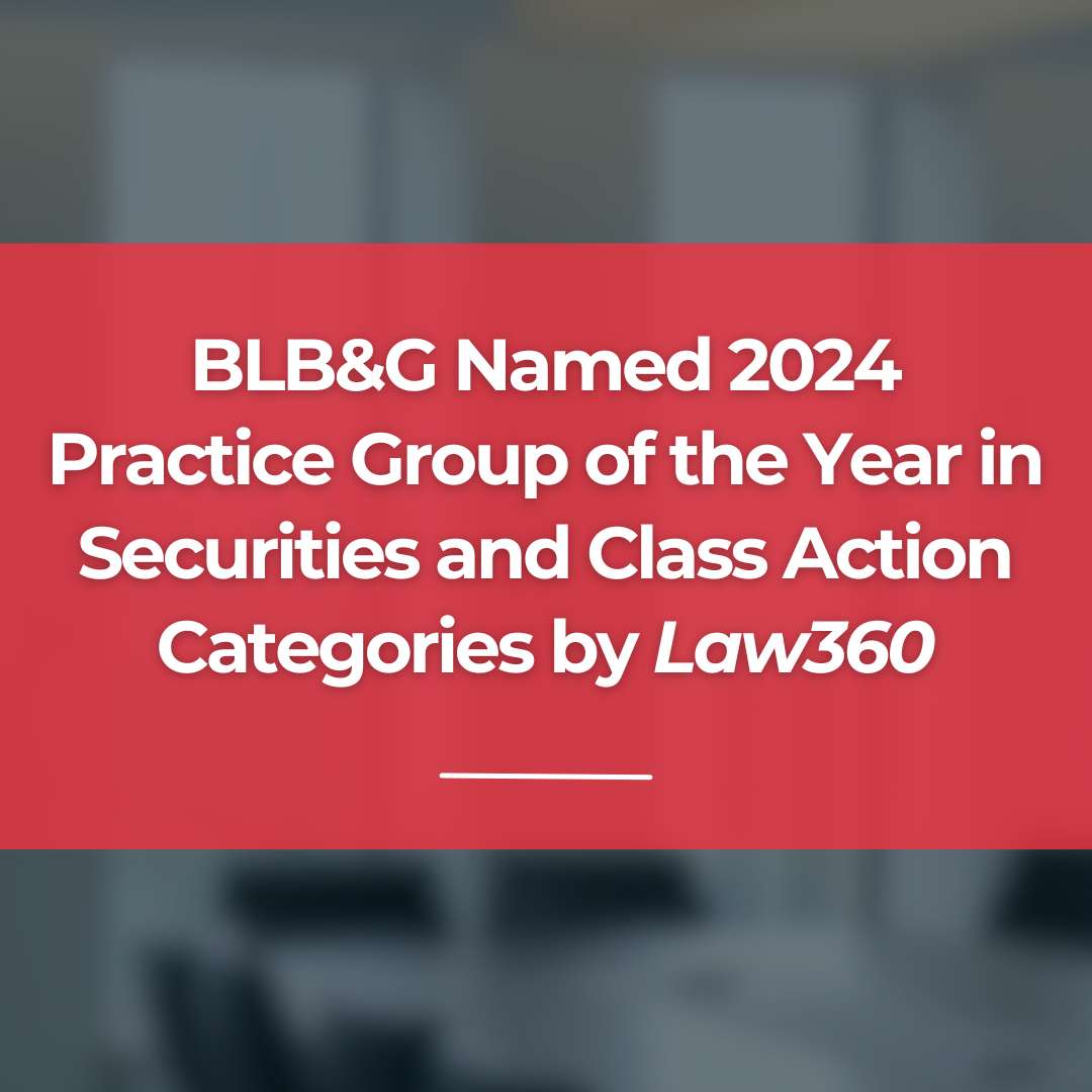 BLB&G Named 2024 Practice Group of the Year in Securities and Class ...