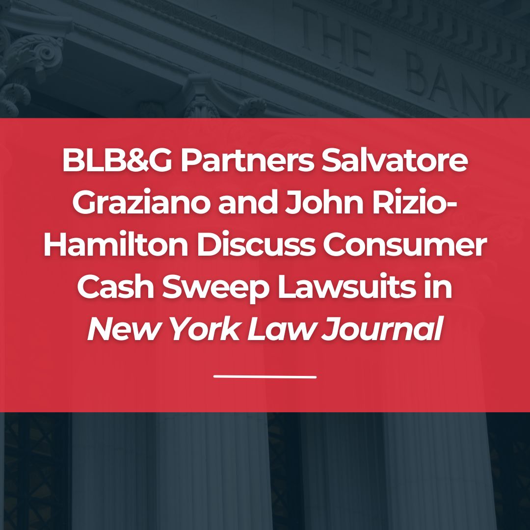BLB&G Partners Salvatore Graziano and John Rizio-Hamilton Discuss ...
